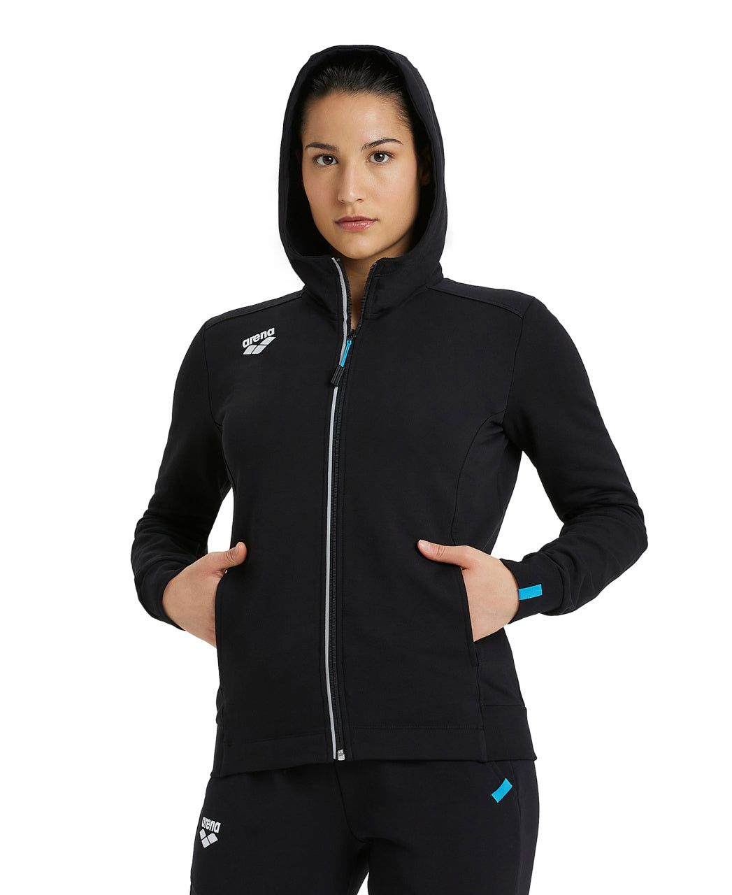 Arena Team Women's Hooded Panel Jacket – Swimhub