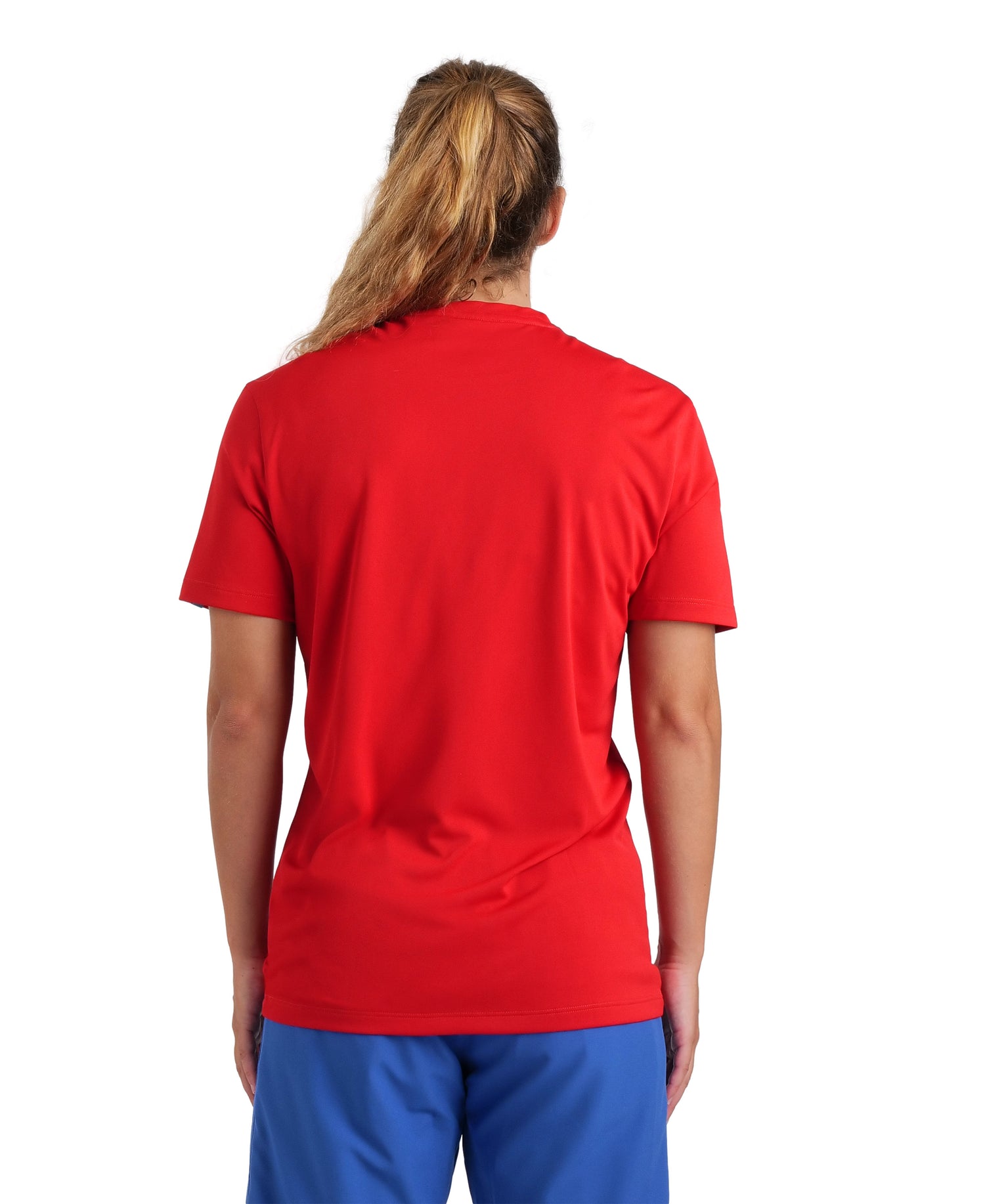 Arena Team Unisex Solid T-Shirt - Red – Swimhub