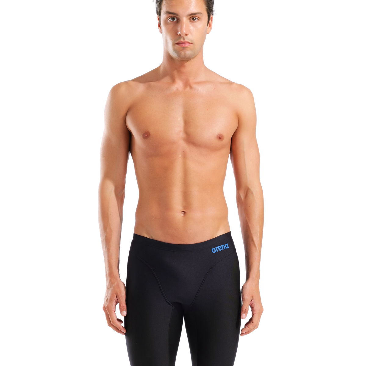 Men's Arena Hyperflow Solid Swim Jammers - Blue Cosmo – Swimhub